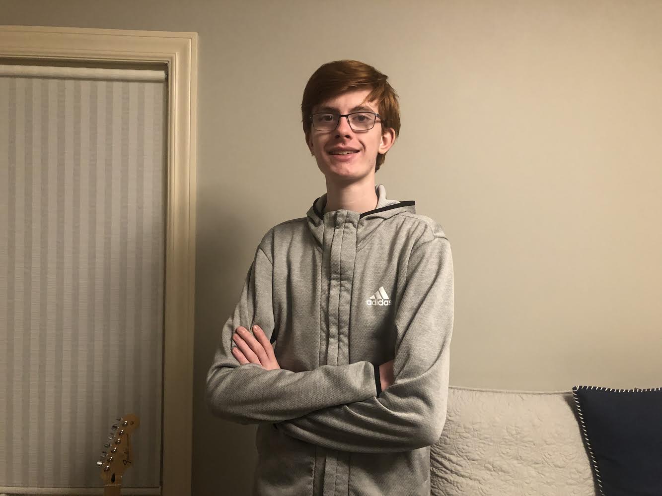 Sophomore Liam Manders loves expressing his creativity through many ...